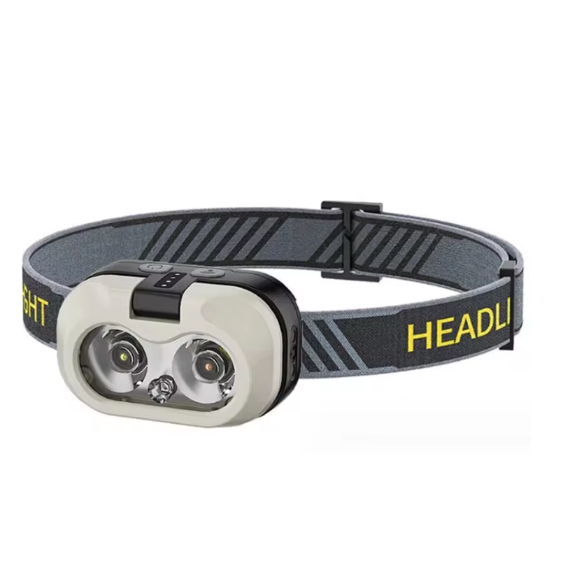 China New Multiple Light Sources Rechargeable Sensor Headlamp for ...